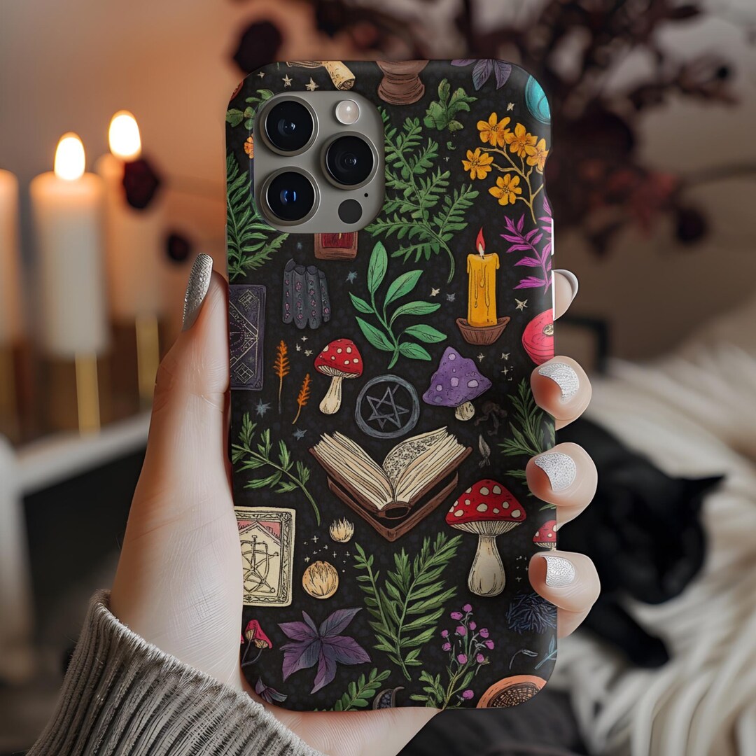 Witchy Phone Case for Iphone,samsung ,mystical Aesthetic, Witchcraft ...