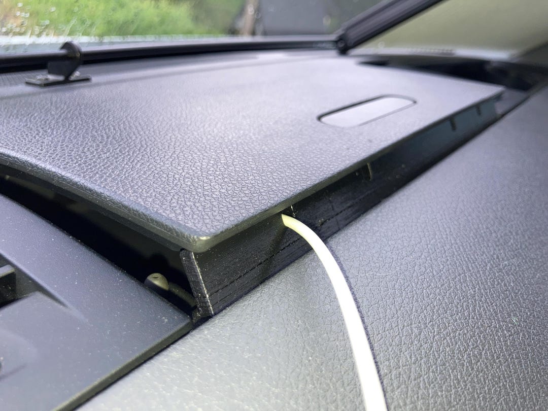 USB Cable Pass-through for the Storage Compartment of the Mercedes ...