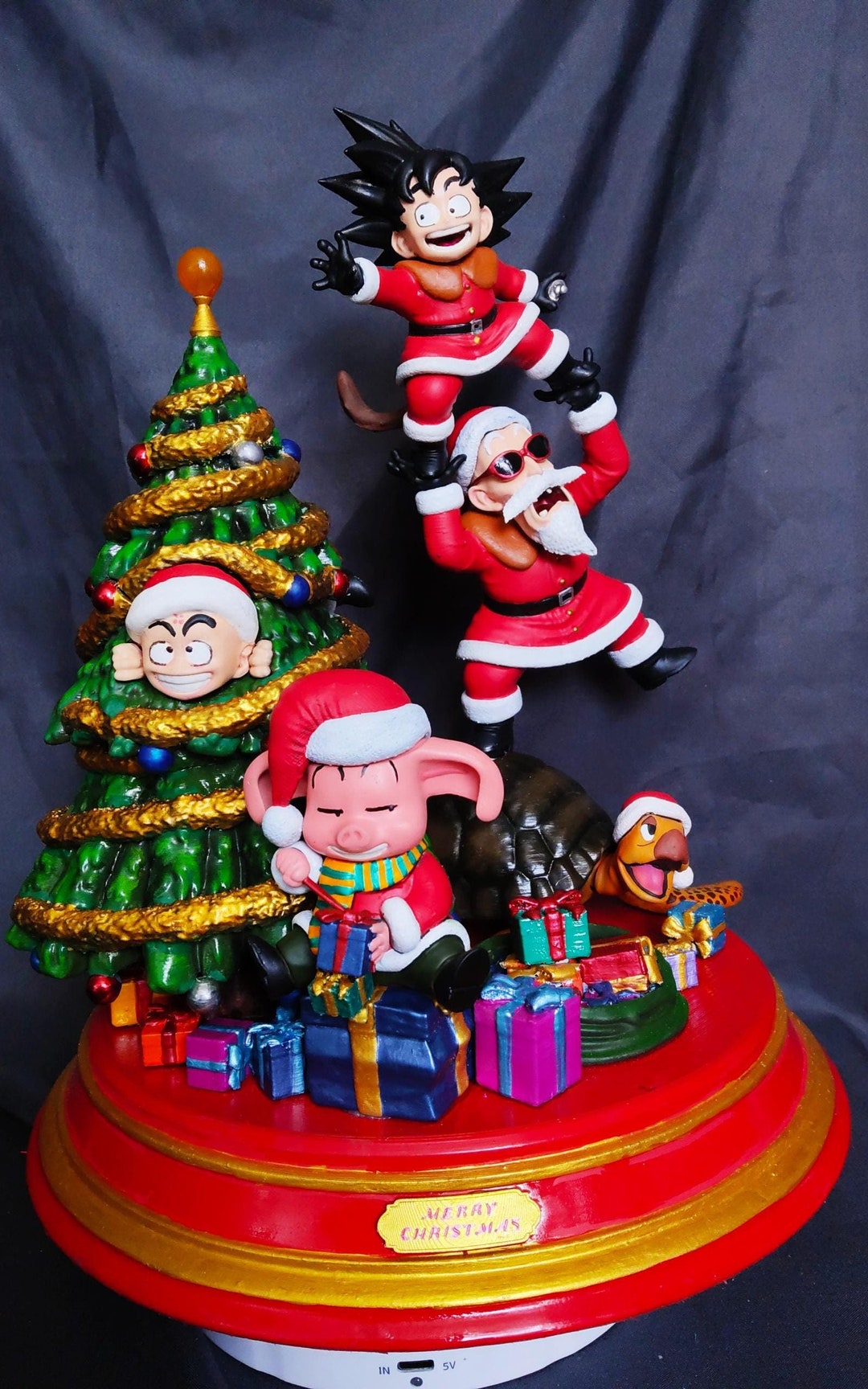 Dragon Ball Christmas Statue - Etsy