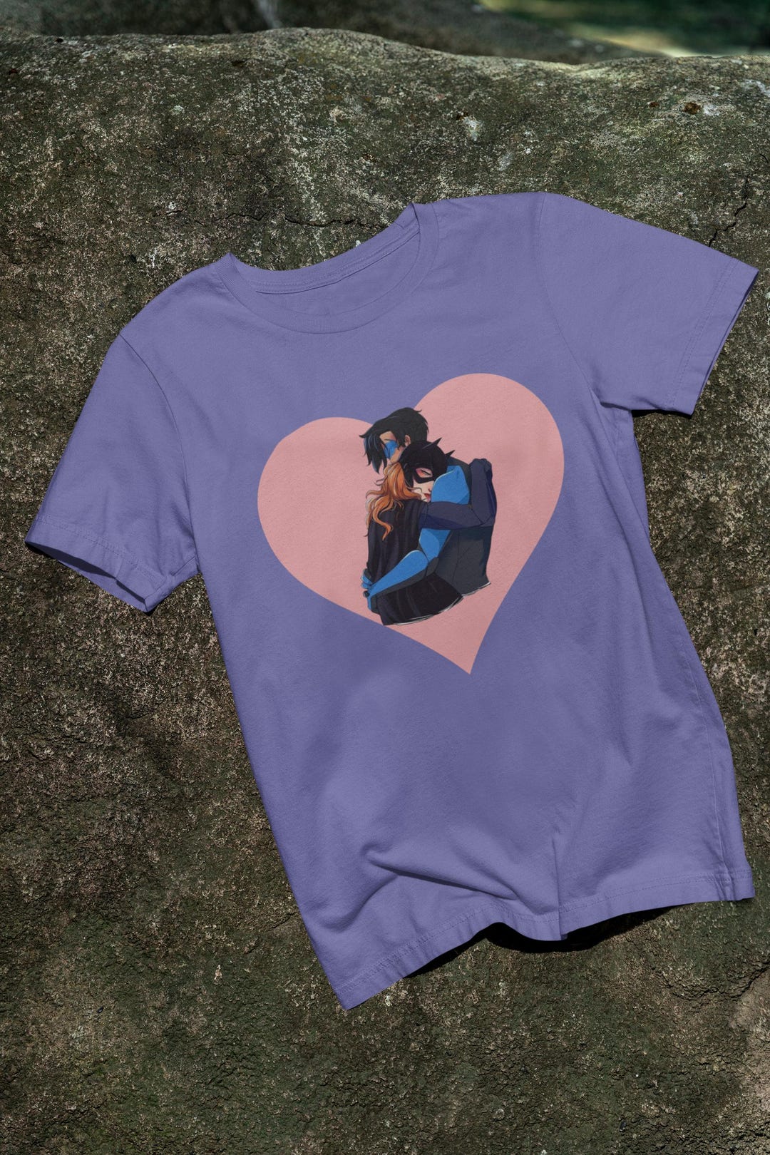 Batgirl X Nightwing Couples T-shirt - Etsy