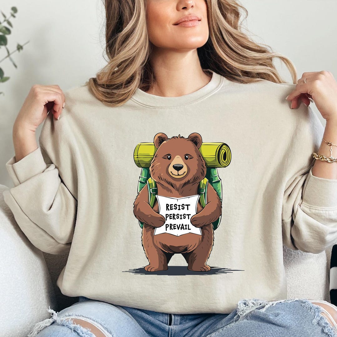 Resist Bear National Parks Tee - Resist Persist Prevail - Etsy