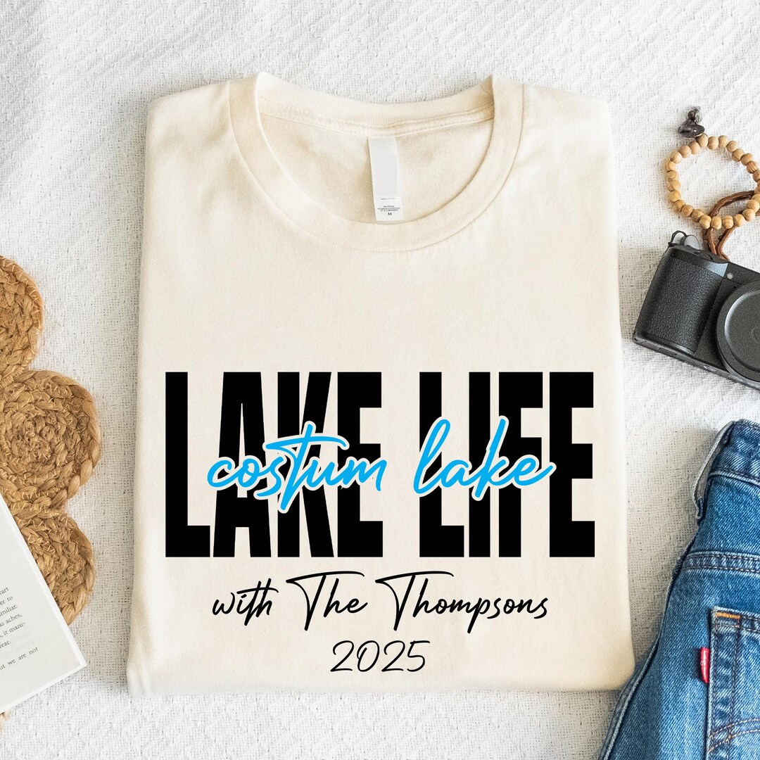Custom Family Lake Life Sweatshirt, Personalized Weekend Trip Shirt ...