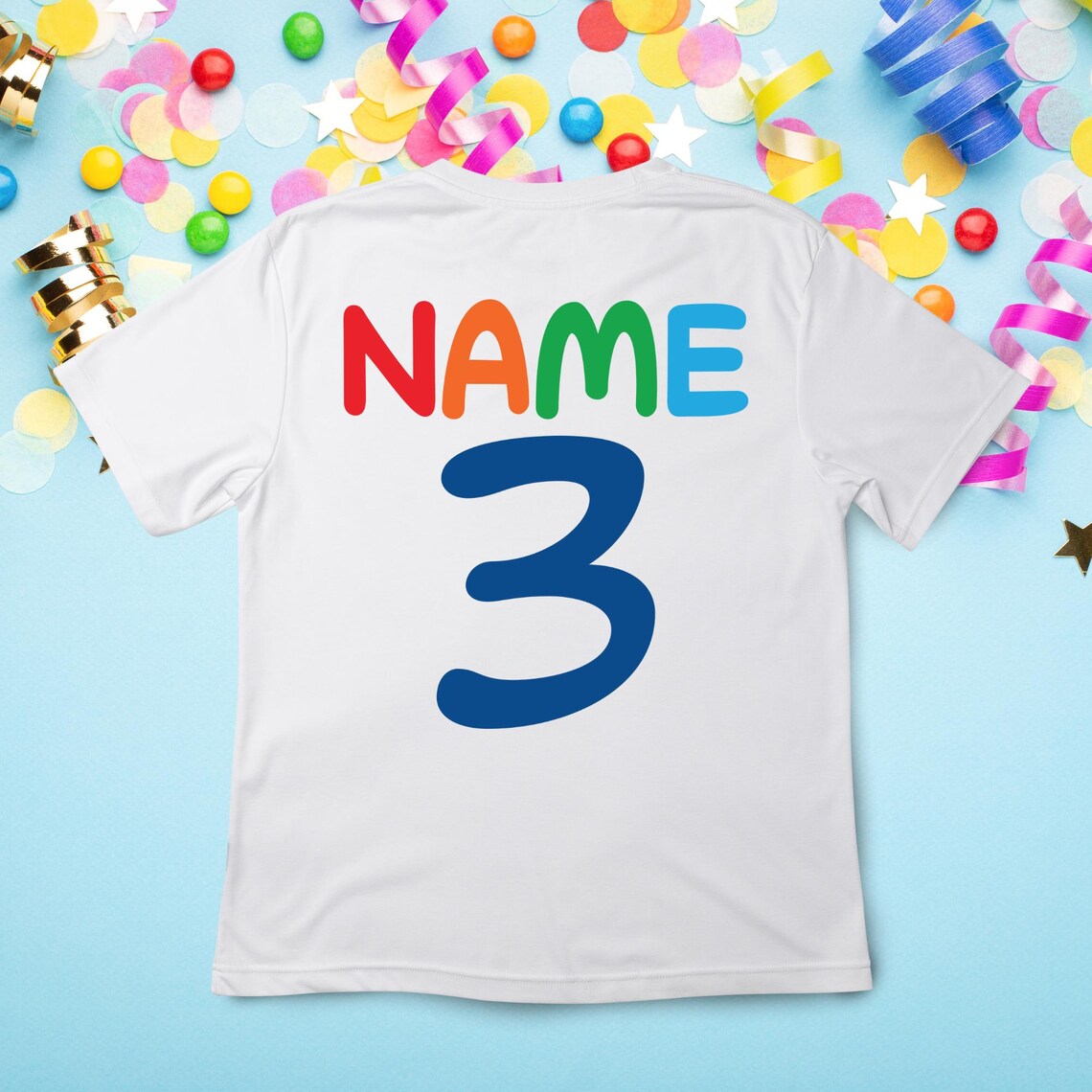 Custom Birthday Boy Shirt: Personalized Kids Party Tee - Etsy