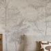 Beige Forest Wallpaper – Neutral Tree Mural for Bedroom and Living Room ...