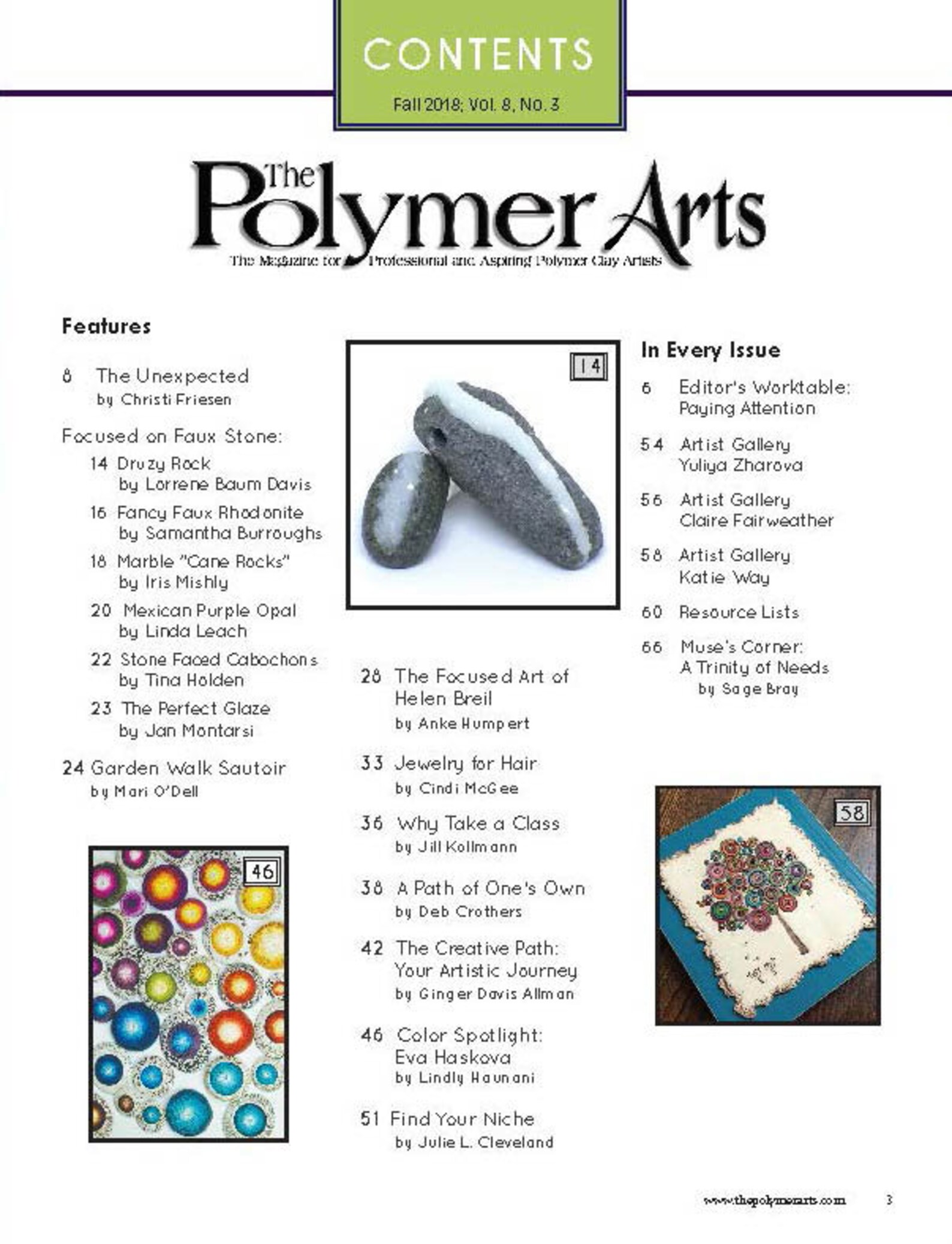 The Polymer Arts Fall 2018 - Center of Attention Vol.8. No.3 [digital ...