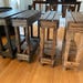 Rustic Wooden End Table - Etsy