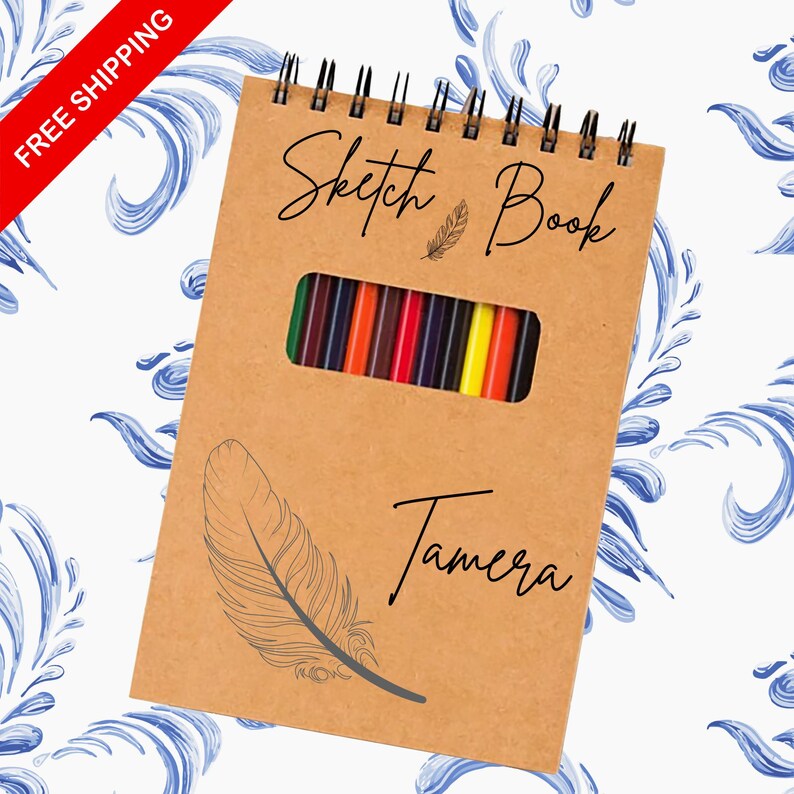 Personalized Sketch Pad for Kids, Teens Young Artists, Sketchbook With ...