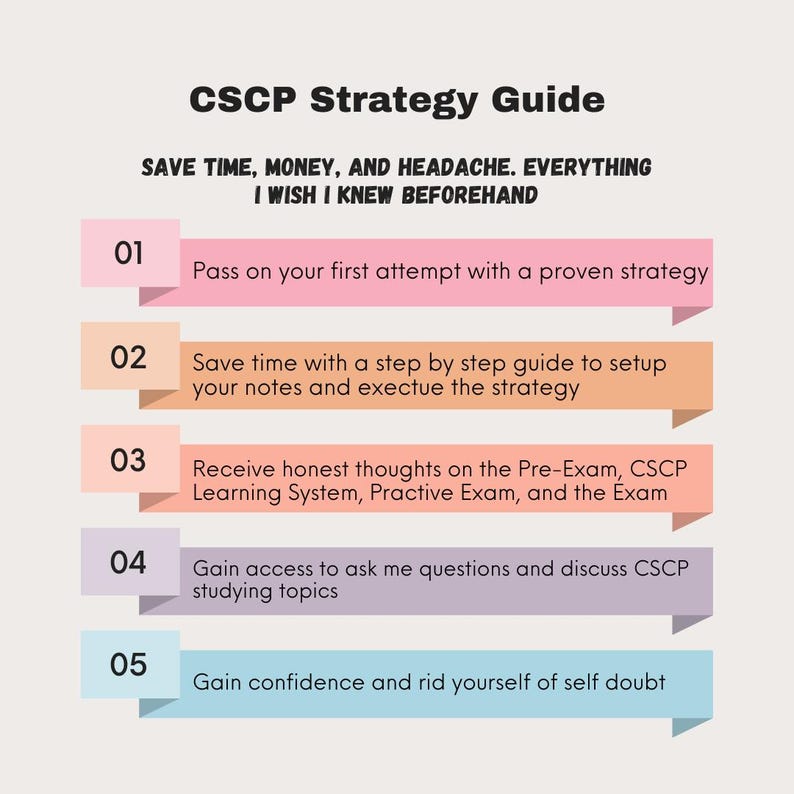 CSCP Strategy Guide - Etsy