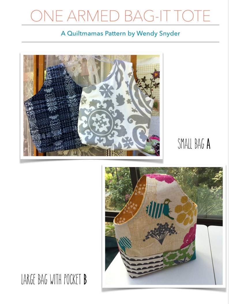 DIY Tote Bag Pattern PDF, Cotton Bag, Tote Bag for Teachers, Tote Bag ...