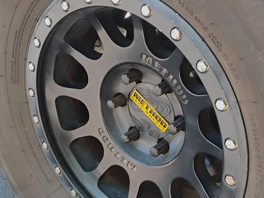 Method Wheel Center Cap Replacement: 3D Printed Topo Style - Etsy