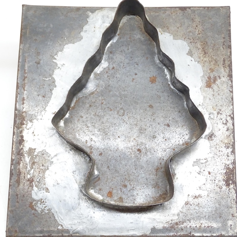 Antique Tin Cookie Molds - Etsy