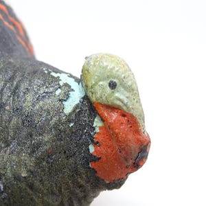 Antique 1930's German 2 3/4 Inch Turkey, Hand Painted for Thanksgiving ...