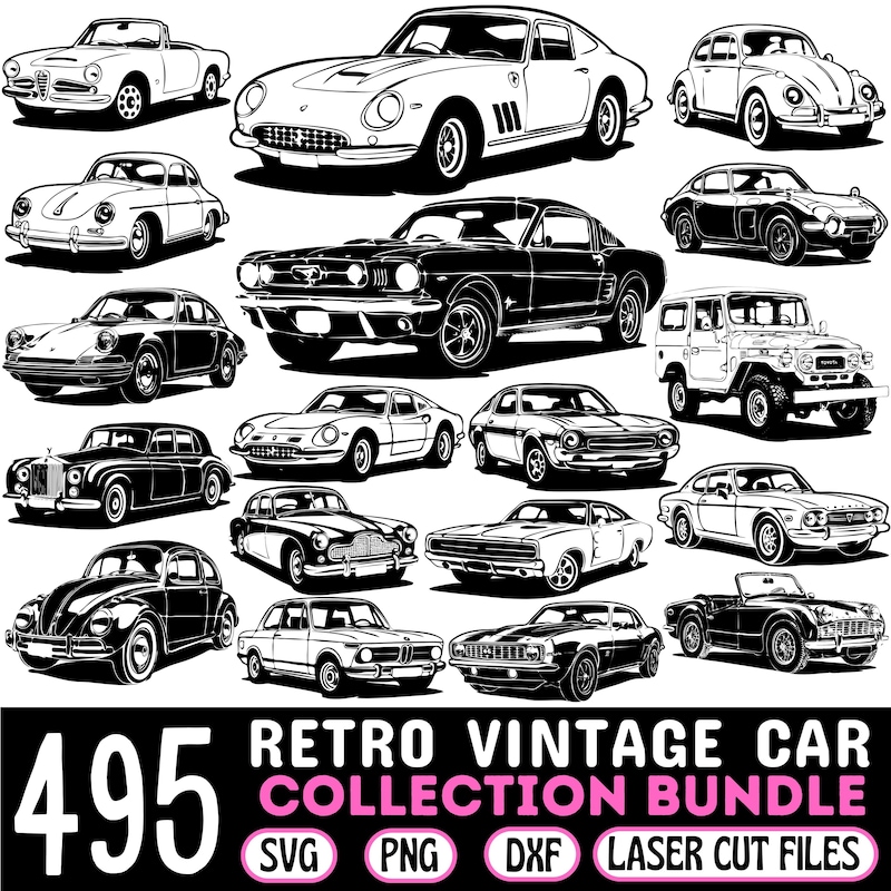 Classic Cars Plasma Files - Etsy