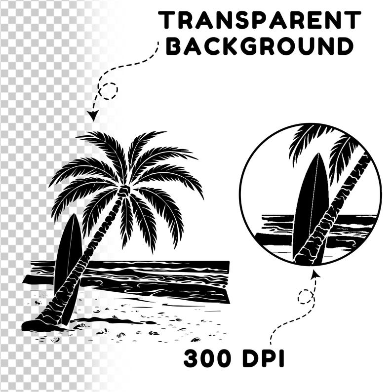 156 Beach Scenes Unique Graphic Designs Cricut Bundle, Vector Graphics ...