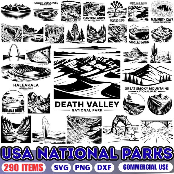 National Park Svg - Etsy
