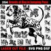 254 Breeds of Dogs in Jumping Pose Laser Cut Files Bundle, Vector ...