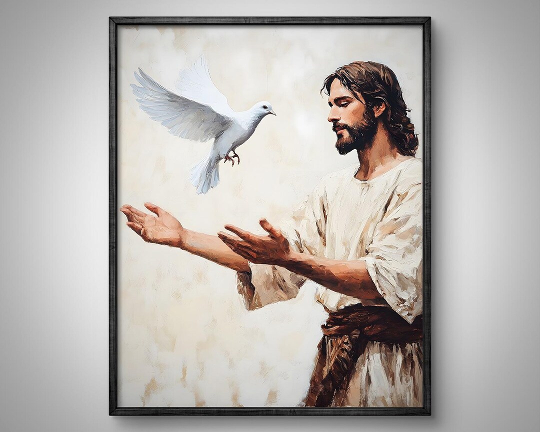 Baptism of Jesus Christ, Biblical Scenes, Holy Spirit, Christian ...