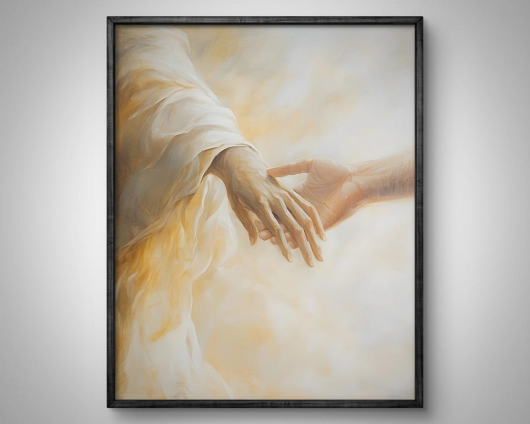 Hand of Jesus Christ, Woman Touches Jesus, God Healing, Spiritual ...