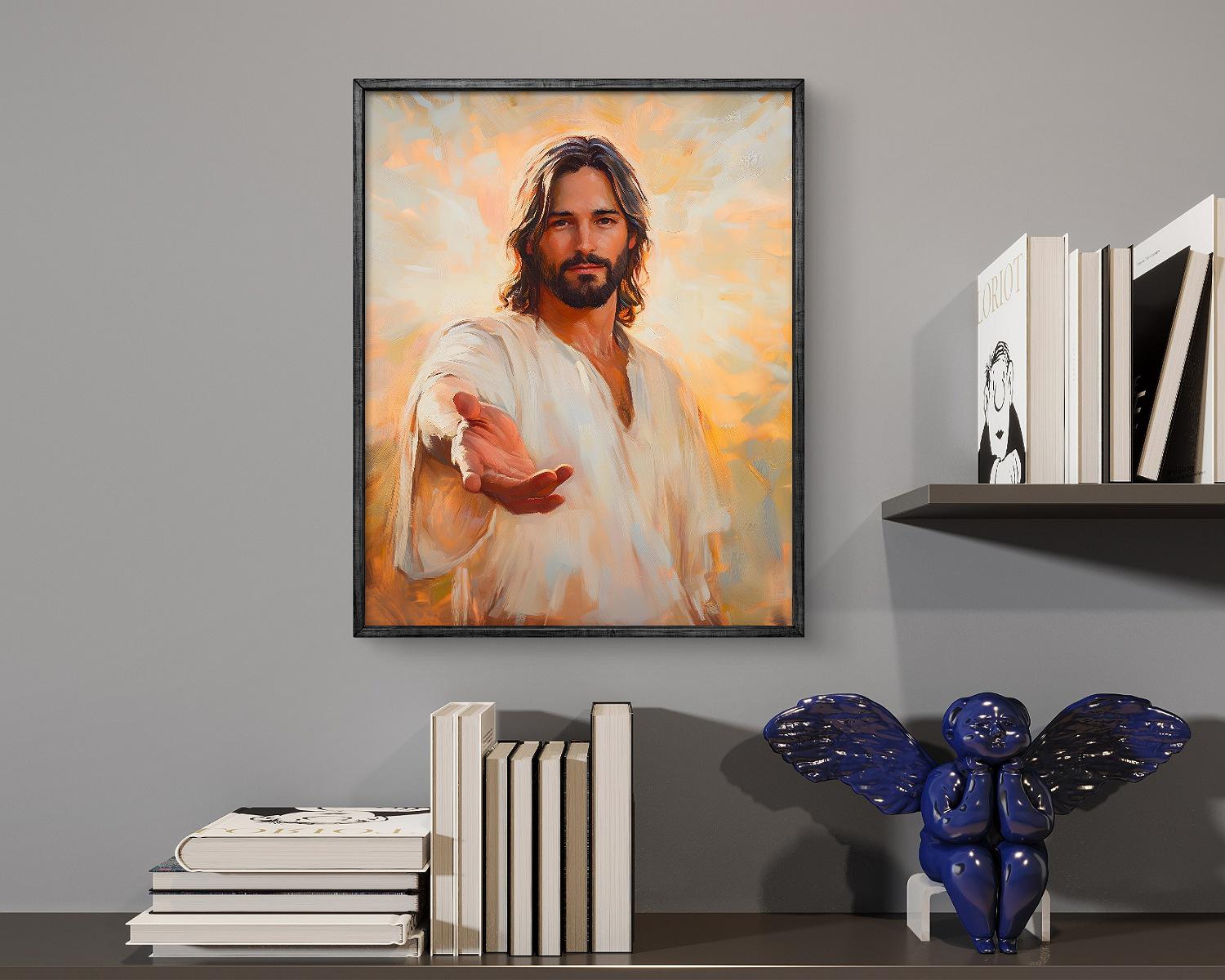 Jesus Christ's Hands, Salvation, Hand of God, Christian Art Painting ...