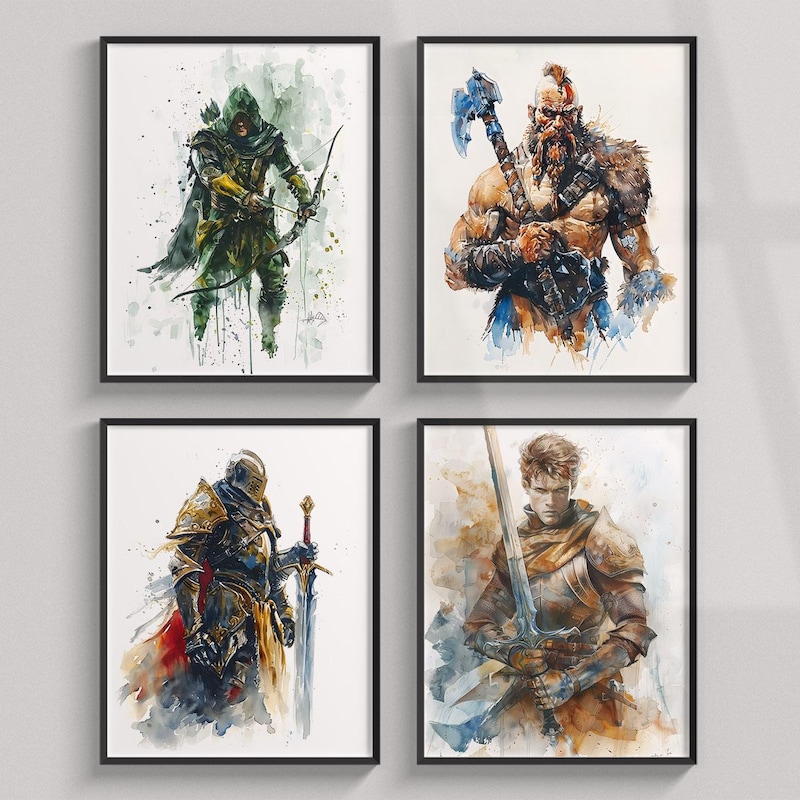 Dnd Art Print - Etsy
