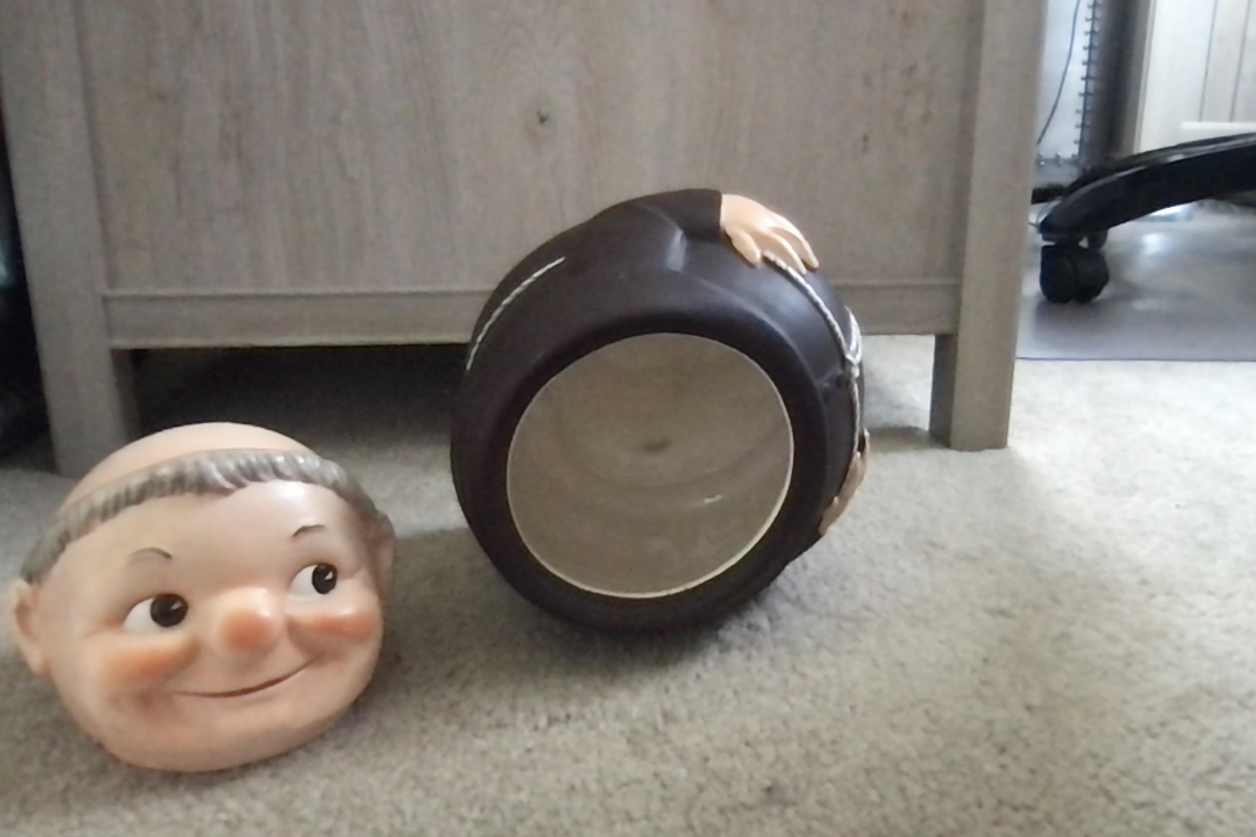 Vintage Goebel Hummel Friar Tuck Large 9” Cookie Jar K29 1957 Rare Toes ...