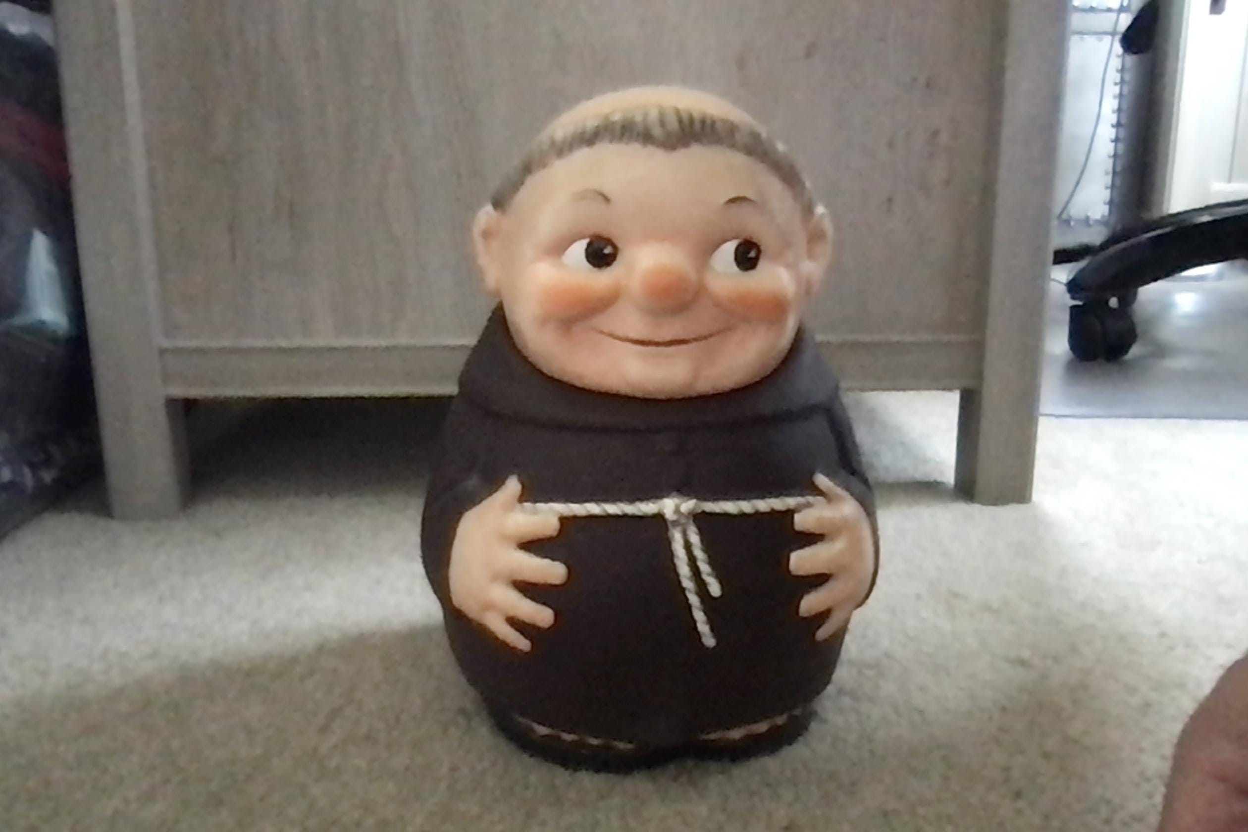 Vintage Goebel Hummel Friar Tuck Large 9” Cookie Jar K29 1957 Rare Toes ...