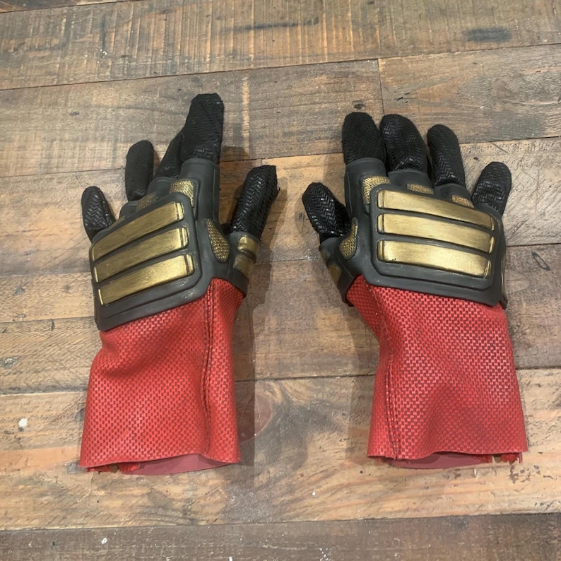 Deadpool Costume Gloves - Etsy