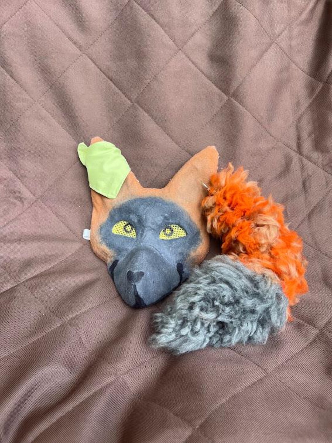 Crossfox Mask With Tail and Bandana for Therian, Quadropics, Costume - Etsy