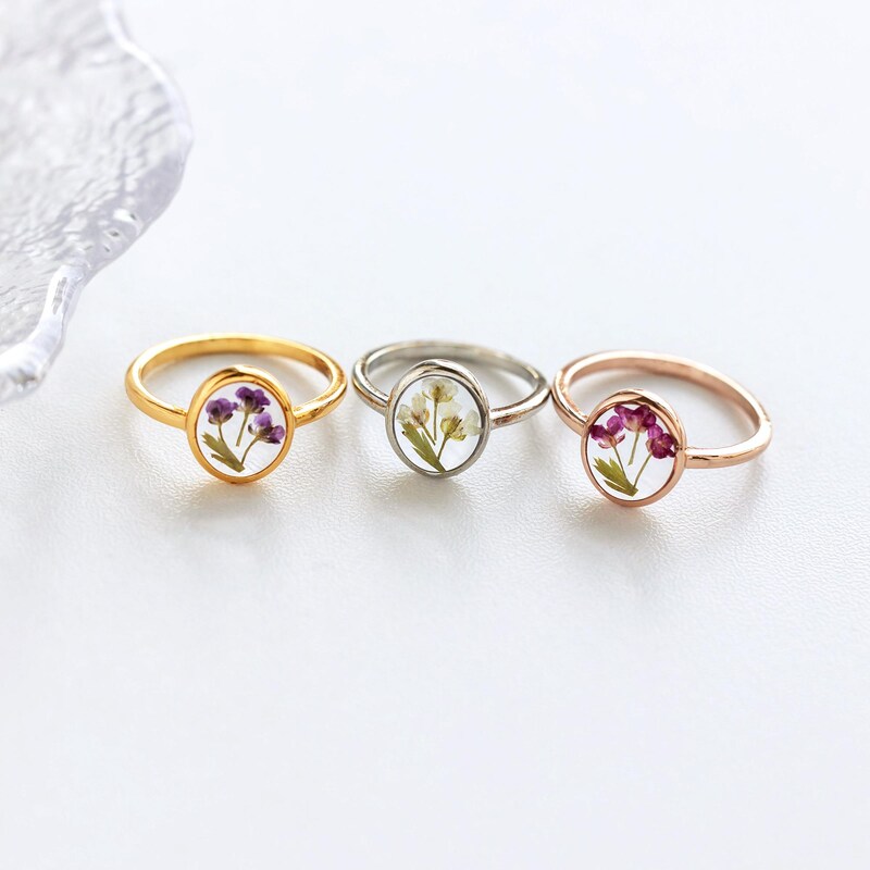 Flower Ring - Etsy