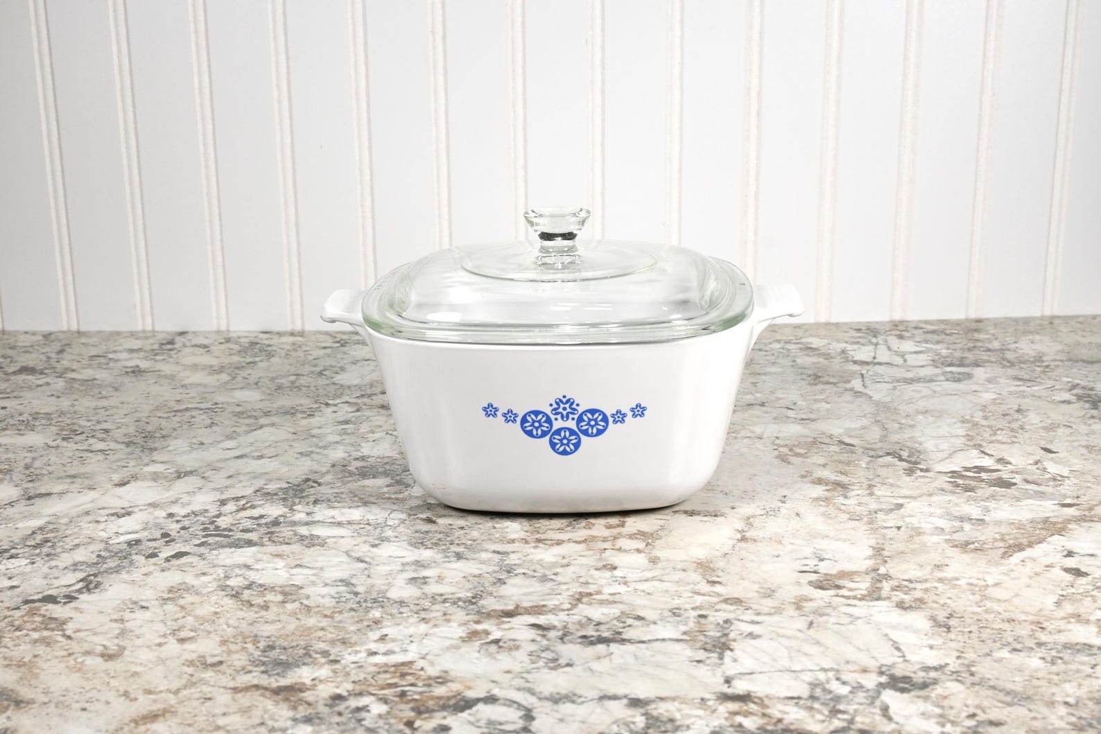 Rare 1960's Corning Ware American Oil Star / Snowflake 1 3/4 Quart ...
