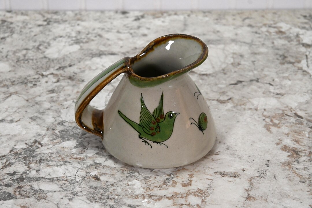 Ken Edwards El Palomar Mexico With Spider Marking Jug Pitcher Creamer ...