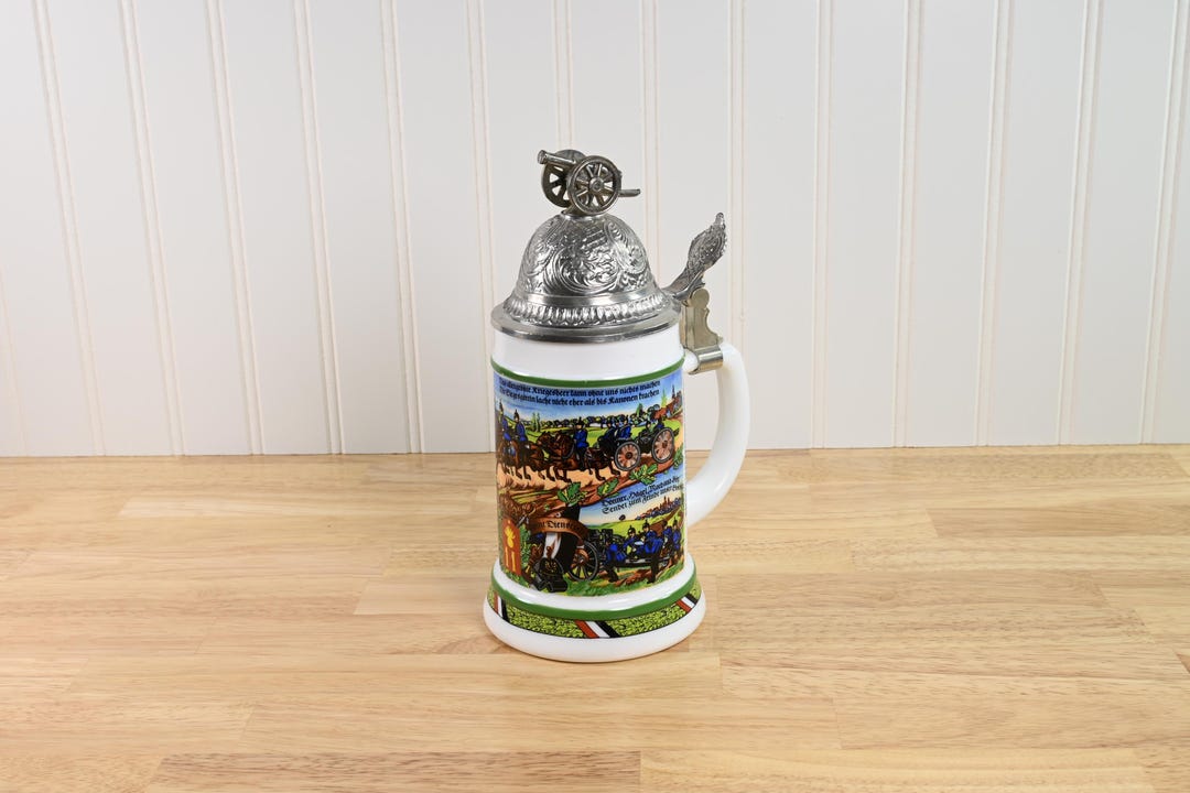 Vintage BMF German Beer Stein: 11th Artillery Regiment Military ...