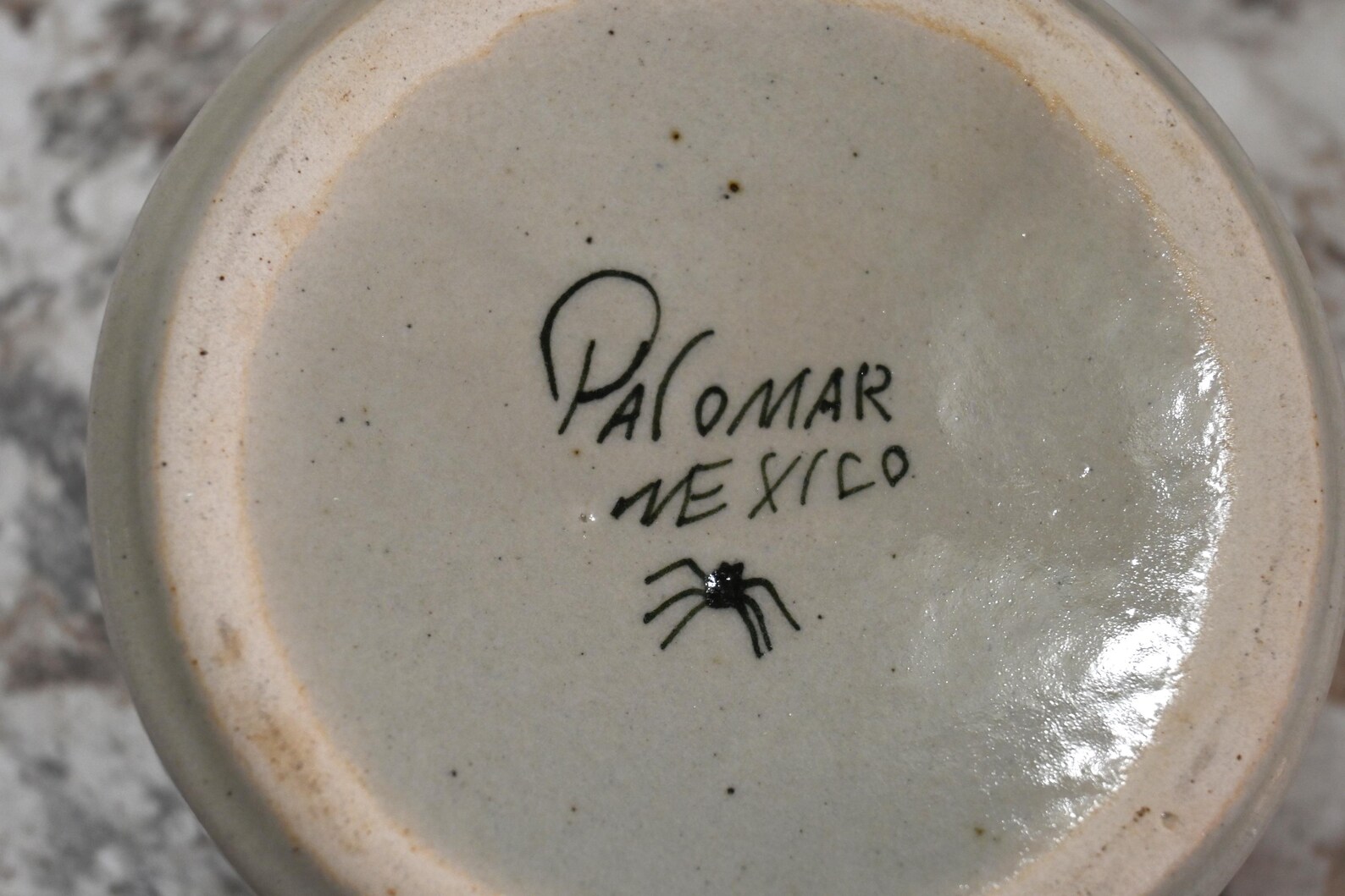 Ken Edwards El Palomar Mexico With Spider Marking Jug Pitcher Creamer ...
