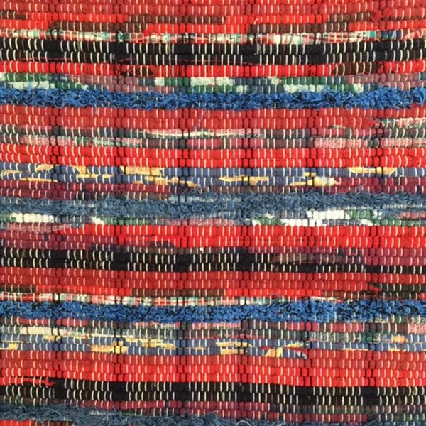 Loom Woven Rag Rugs - Etsy