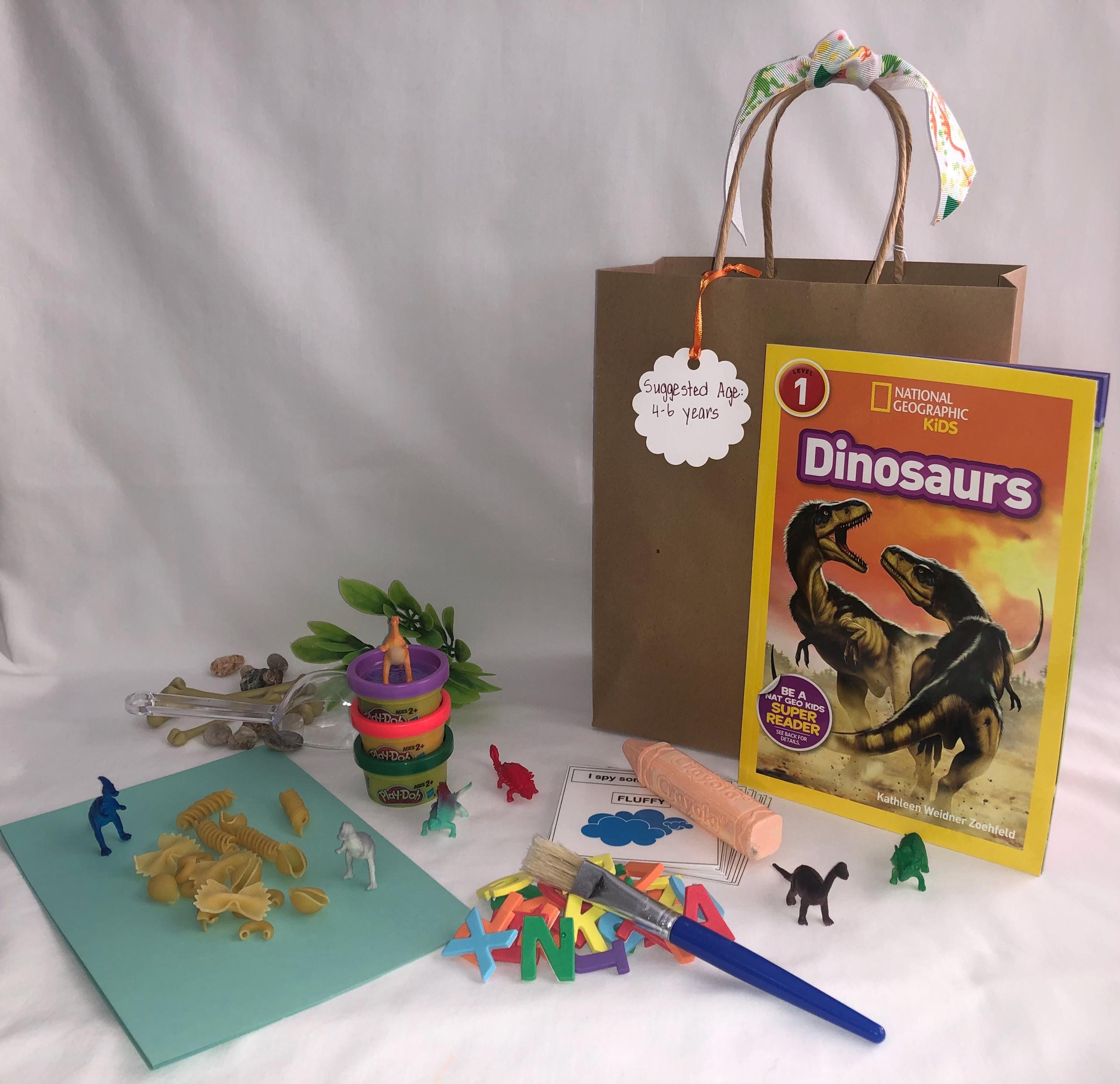 Dinosaurs(national Geographic Kids)- Children’s Book and Activity Kit ...