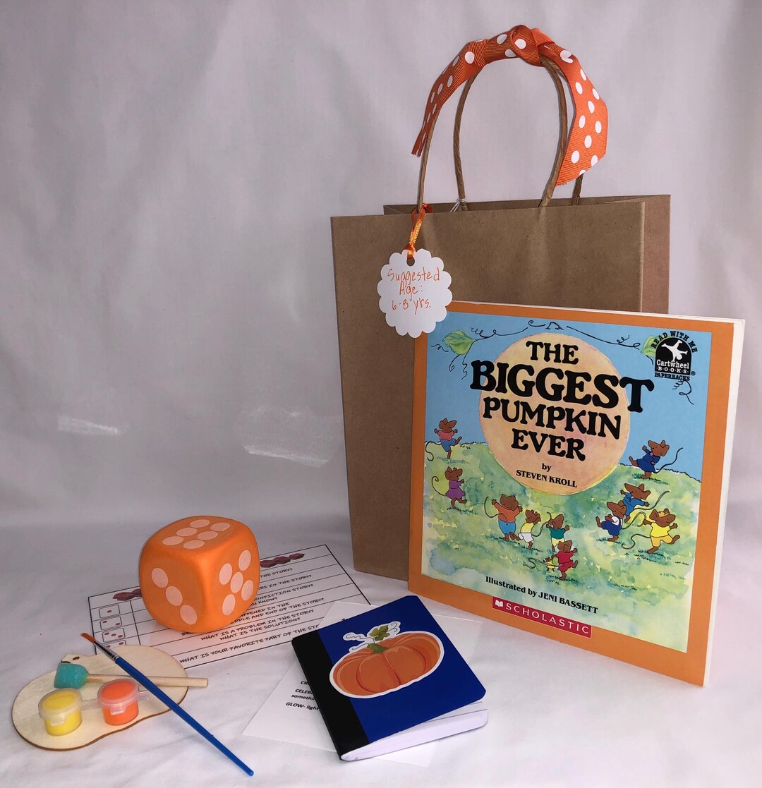 The Biggest Pumpkin Ever Childrens Book and Activity Kit - Etsy