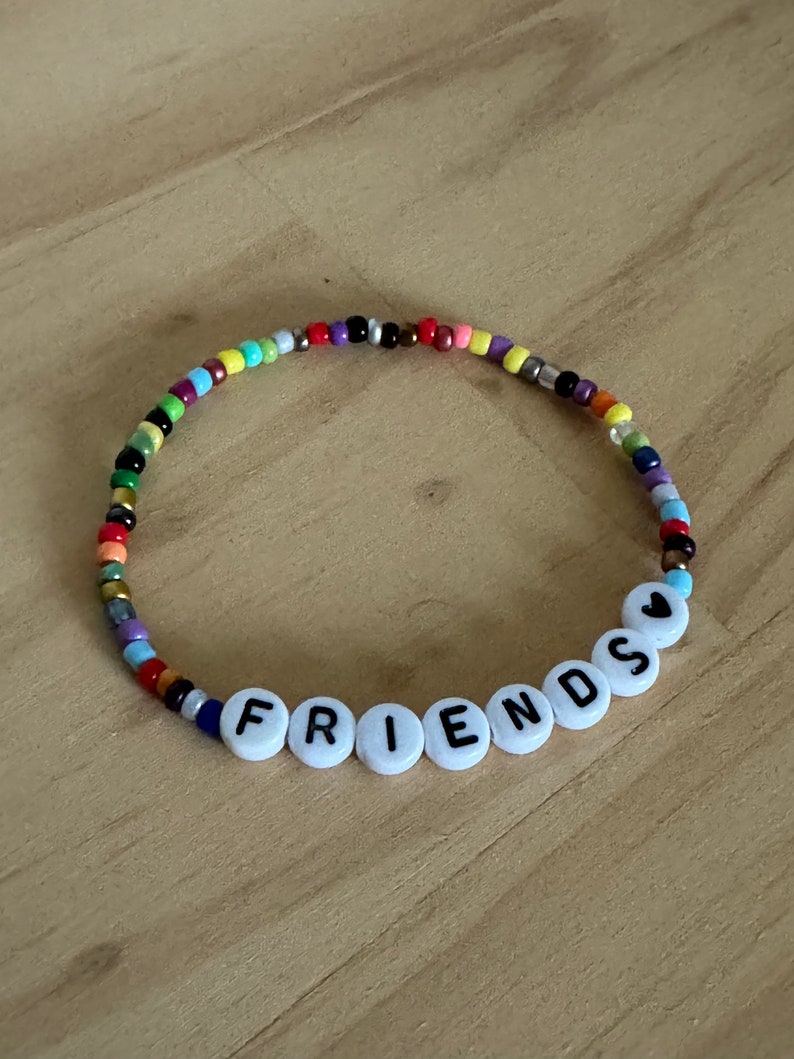 Beaded Word Bracelet. Choose Premade or Choose a Custom Word Bracelet ...