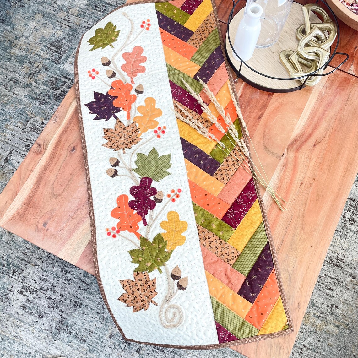 Leaves Are Falling Skyscraper Quilt Sewing Pattern (october) - Etsy