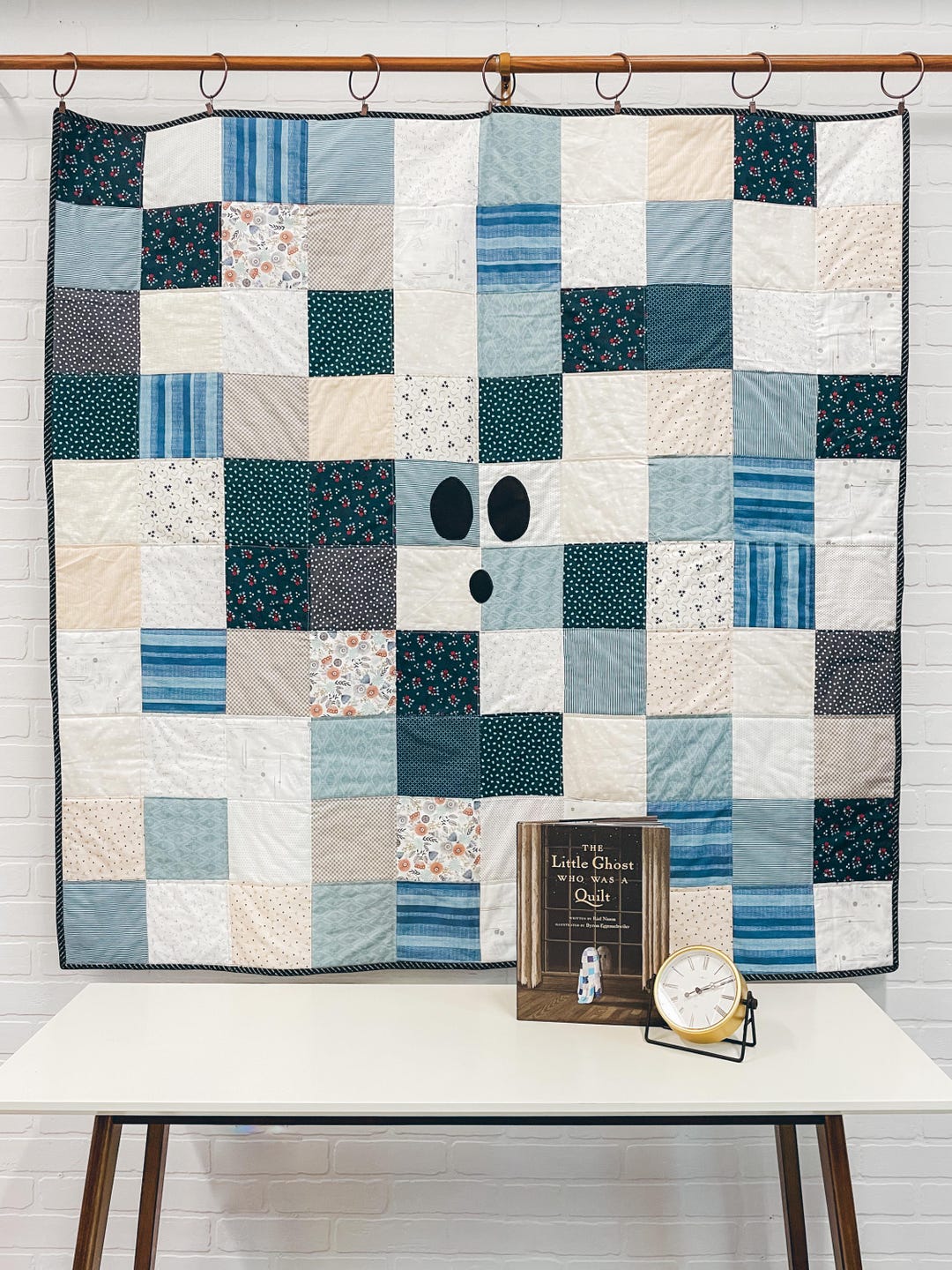 Scrappy Ghost Quilt (downloadable Pattern) - Etsy