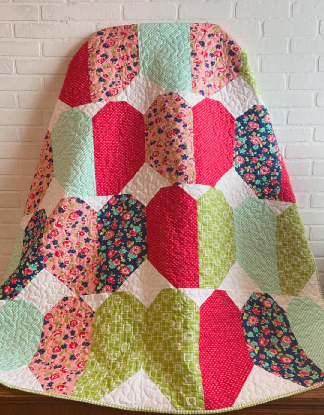 Mended Hearts Quilt (downloadable Sewing Pattern) - Etsy