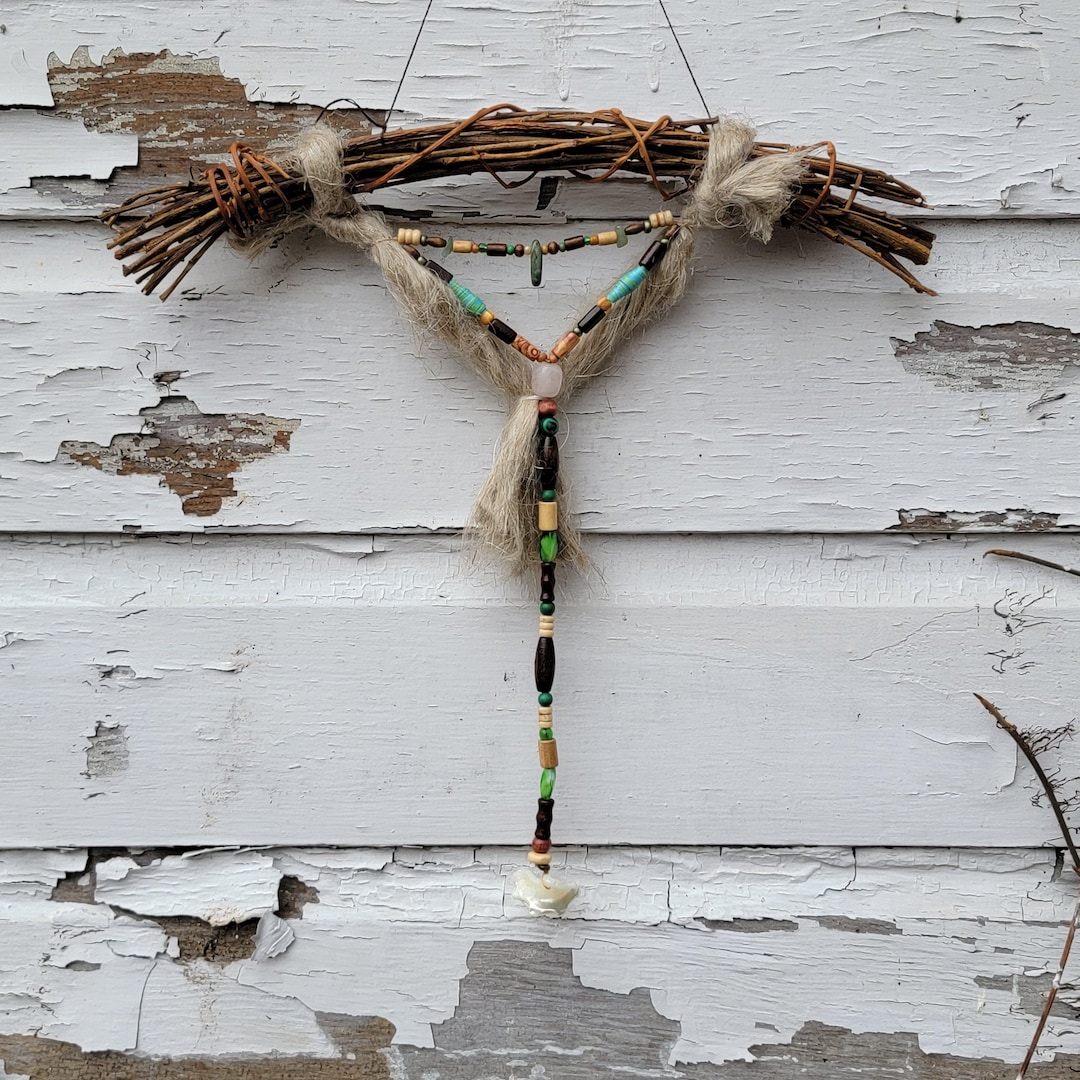 Flax Bow - Harmony Bow - Willow- for Peace and Harmony - Etsy