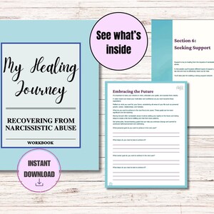 Narcissist Abuse Recovery Workbook - Etsy