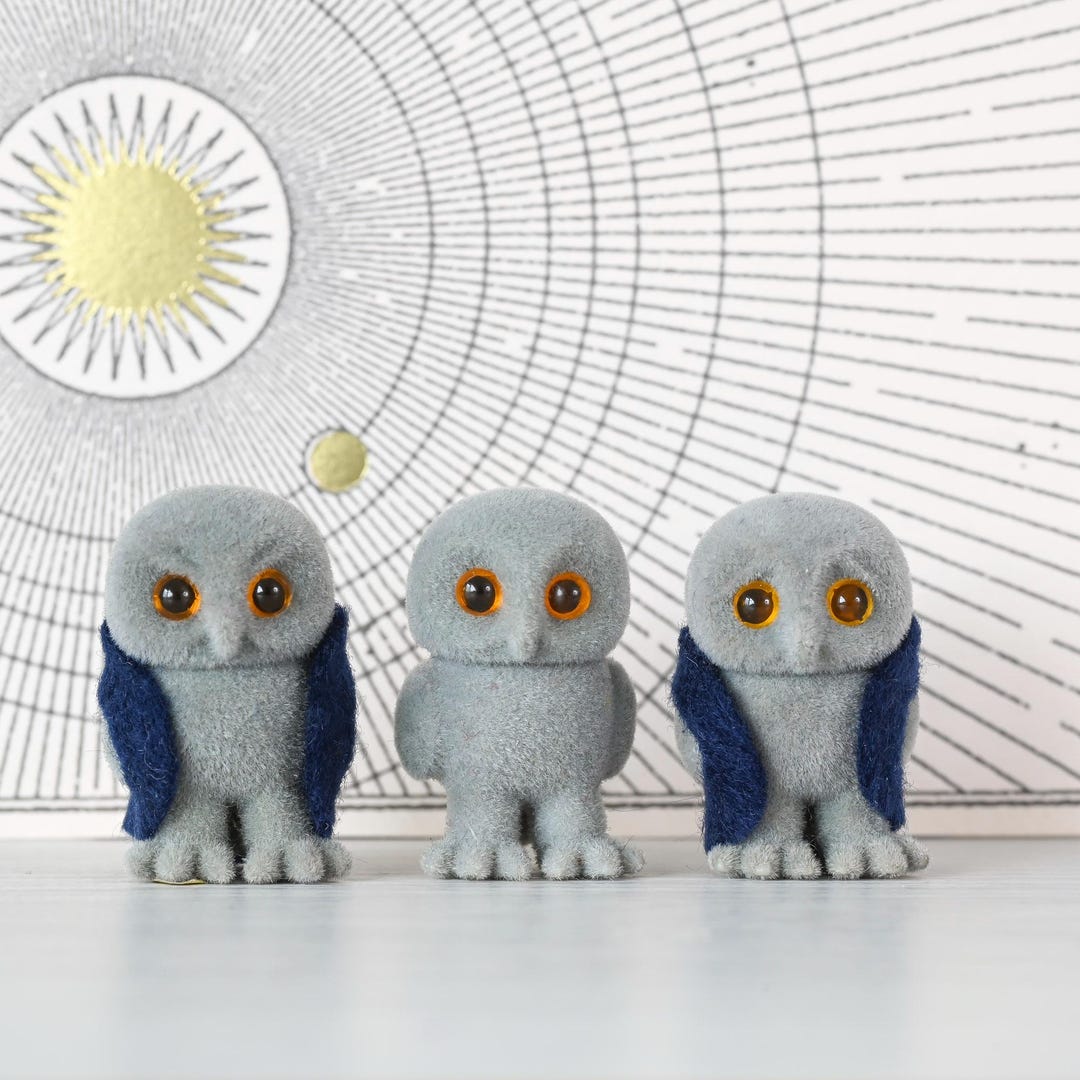 Sylvanian Families Owl Baby Figures, Treefellow Triplet Babies ...