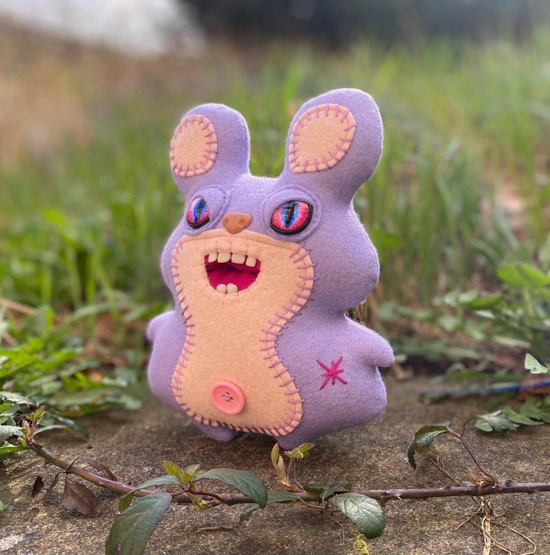 Terror Bear Uncanimal Teddy Bear Hamster Mouse One of a Kind OOAK ...
