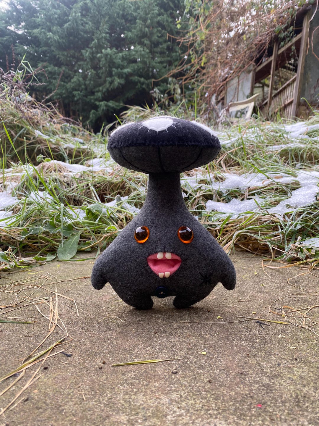 Shroomling Uncanimal Mushroom Fungus Goblin Core Monster Voodoo Doll ...