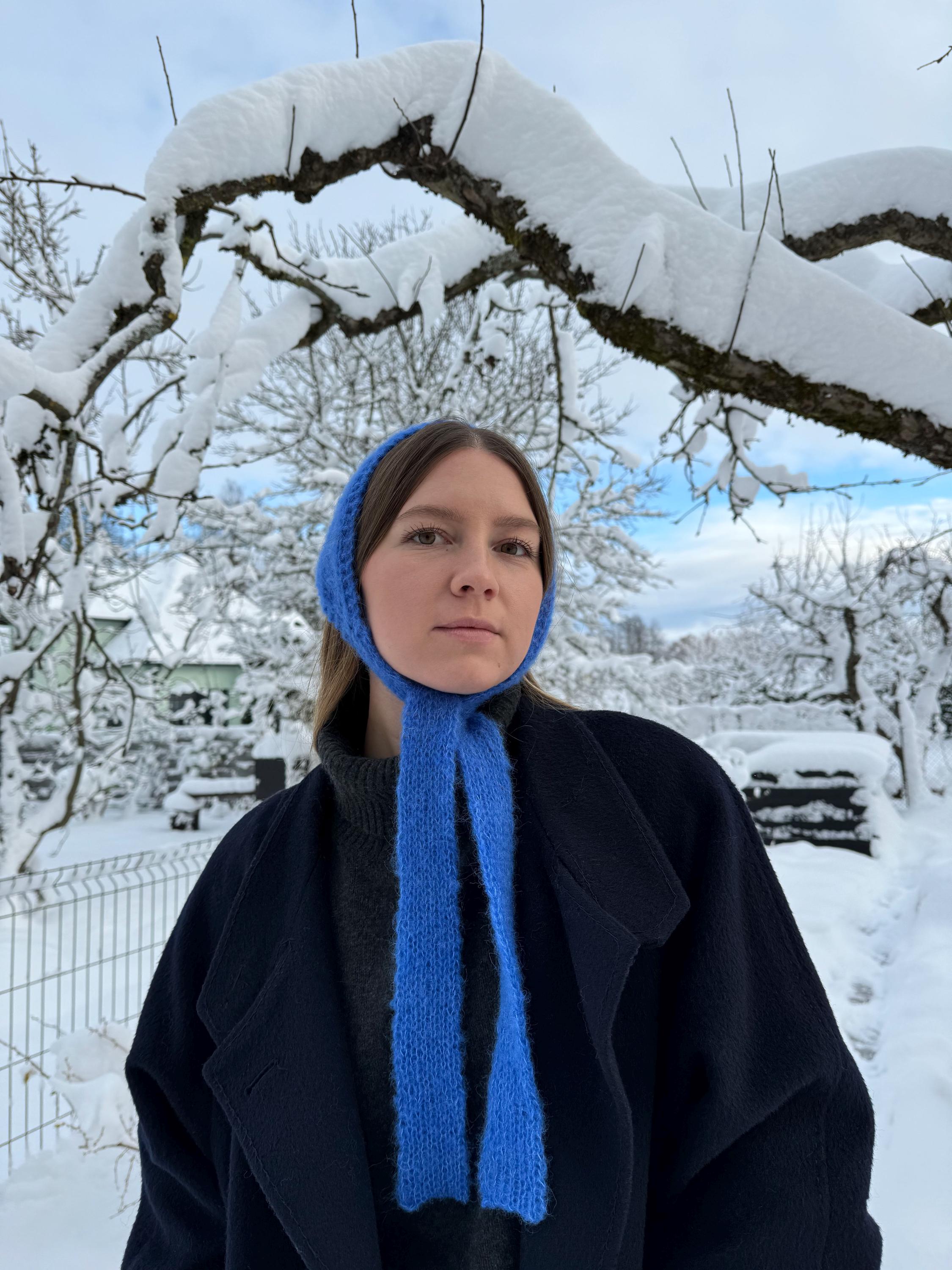 The Odette Bonnet Knitting Pattern. Adult Bonnet/headpiece/hat/headband ...