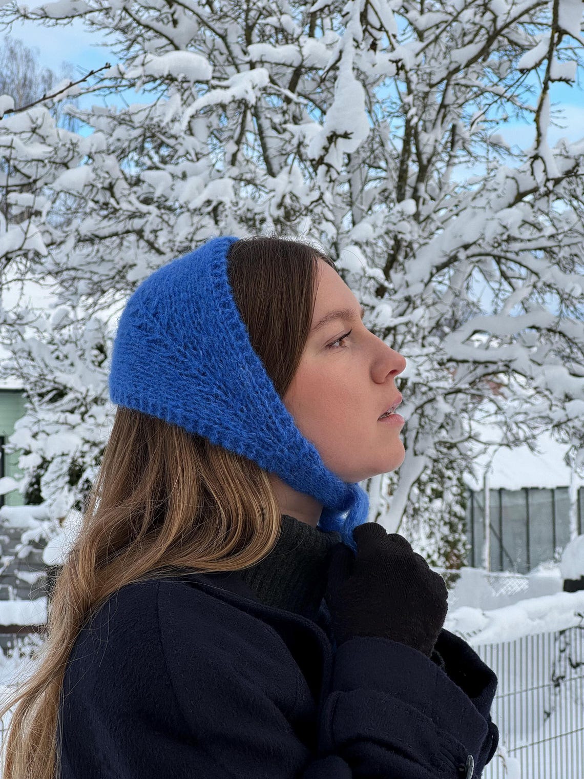 The Odette Bonnet Knitting Pattern. Adult Bonnet/headpiece/hat/headband ...