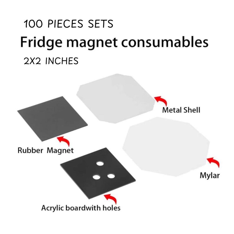 Customize Black Handle Magnet and Badge Maker Machine Complete Ultimate ...