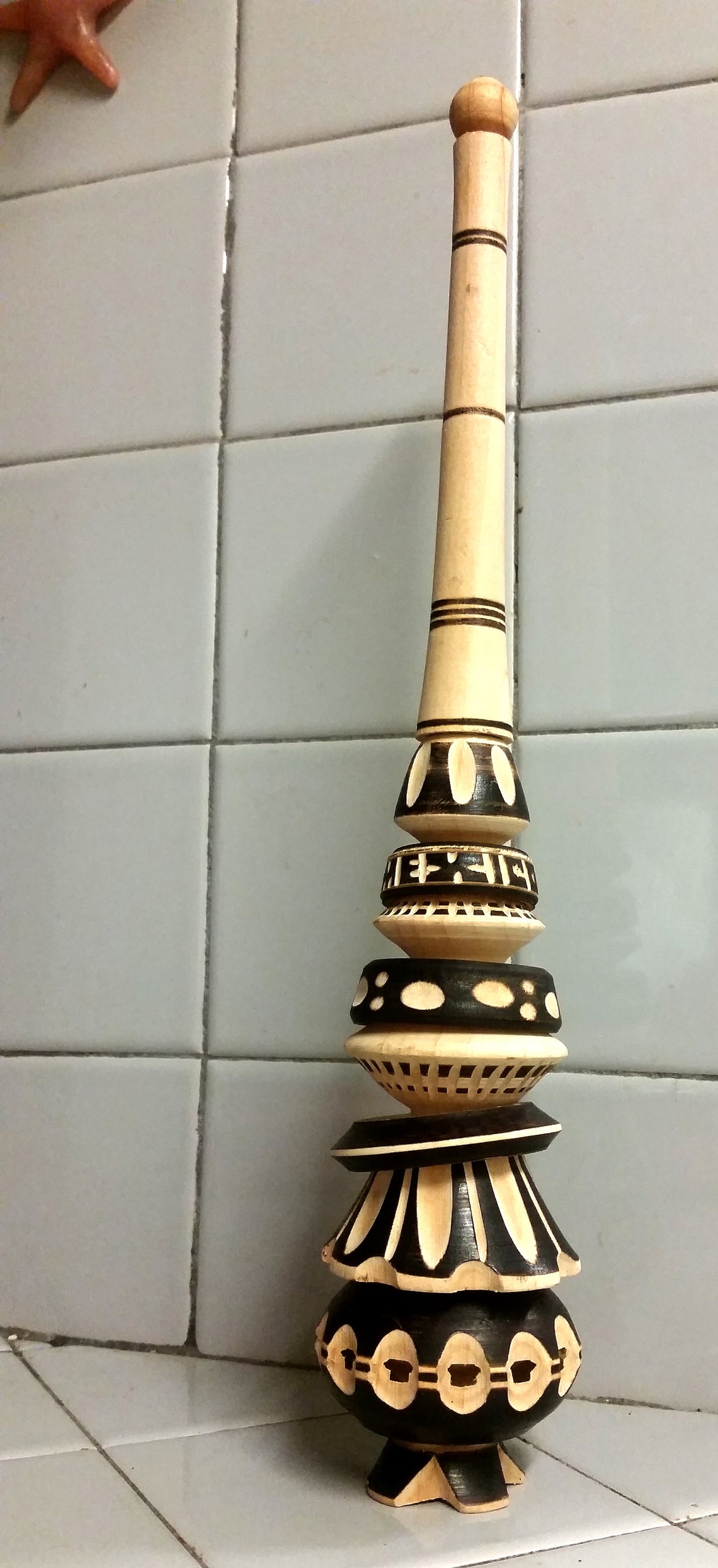 Mexican Molinillo Wooden Whisk for Hot Chocolate From Baja | Etsy