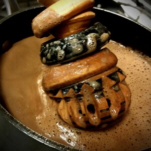Mexican Molinillo – Wooden Whisk for Hot Chocolate & Traditional ...